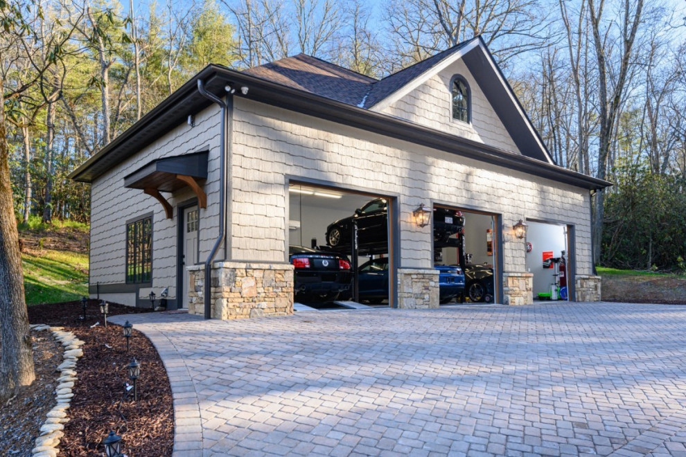 Fletcher, NC Garage Addition - Transitional - Garage - Other - by Judd ...