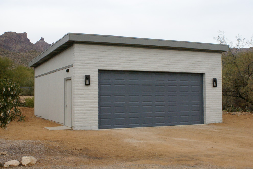 Freestanding Garage - Contemporary - Garage - Phoenix - by Corso ...