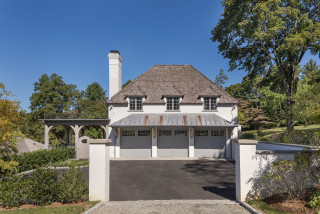 French Provincial Country Home - French Country - Garage - New York ...