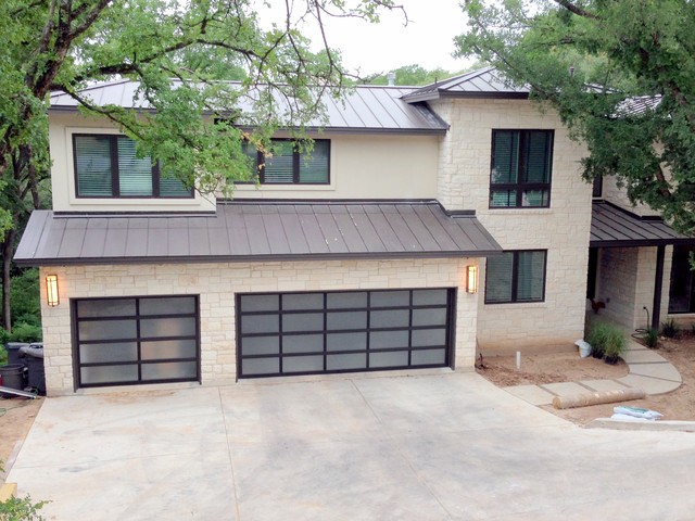 car tech garage doors Modern tech bronze garage door - futuresoftech.com
