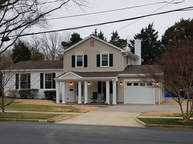 Garage and Front Porch Addition - Traditional - Garage - DC Metro - by ...
