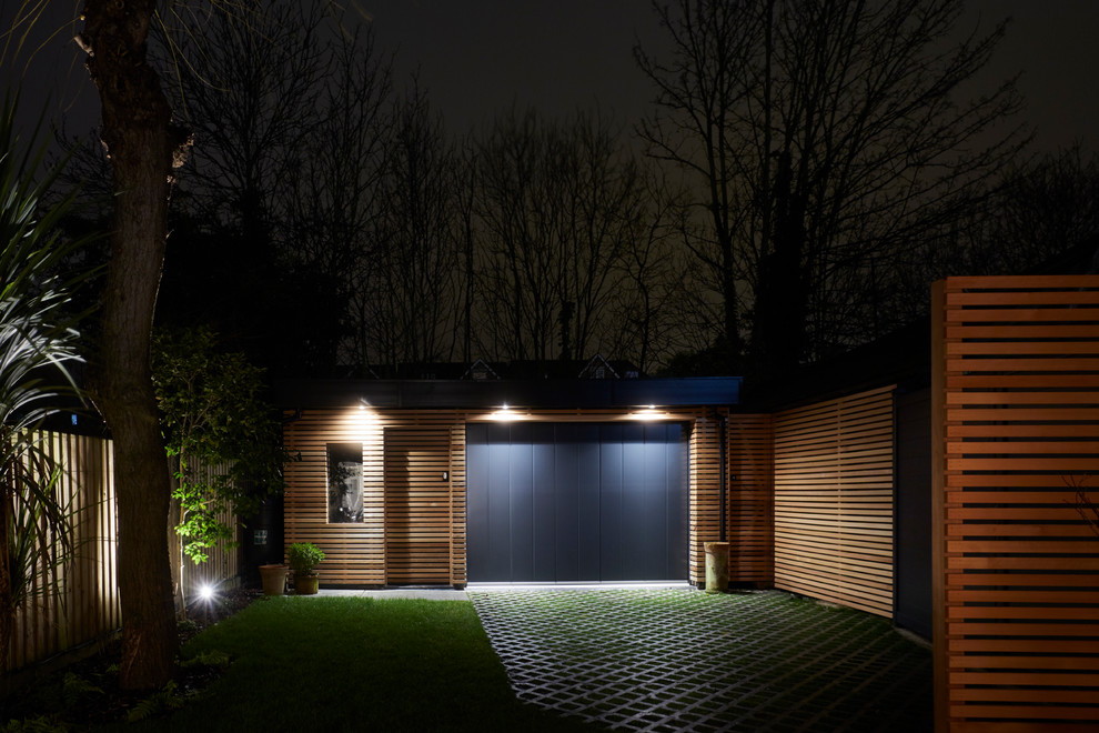 Garage & Outbuilding | Wimbledon, London - Contemporary - Garage ...