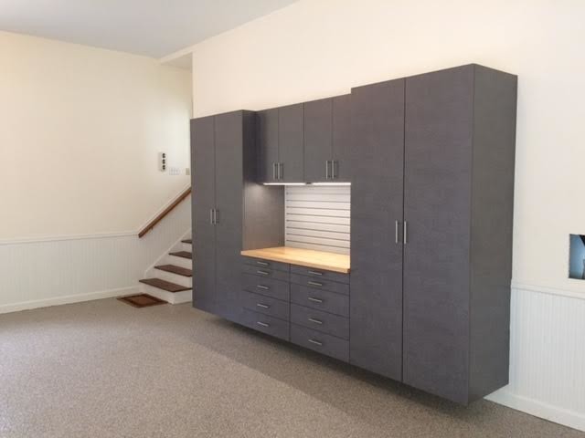 Garage Cabinet Storage Design and Installation - Modern - Garage ...