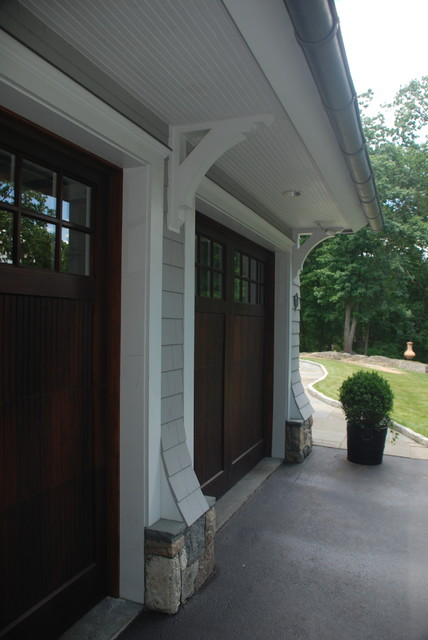 Garage canopy detail - Traditional - Garage - Other - by DeMotte ...
