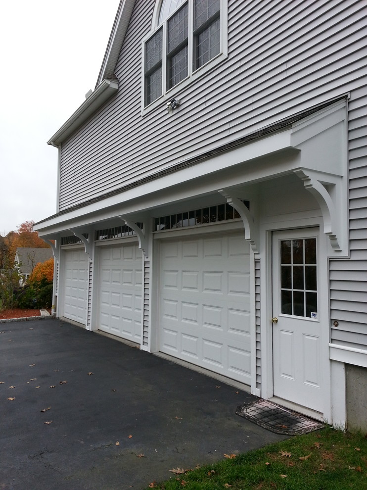 Garage roof overhang - Garage - Boston - by Fix it! | Houzz UK