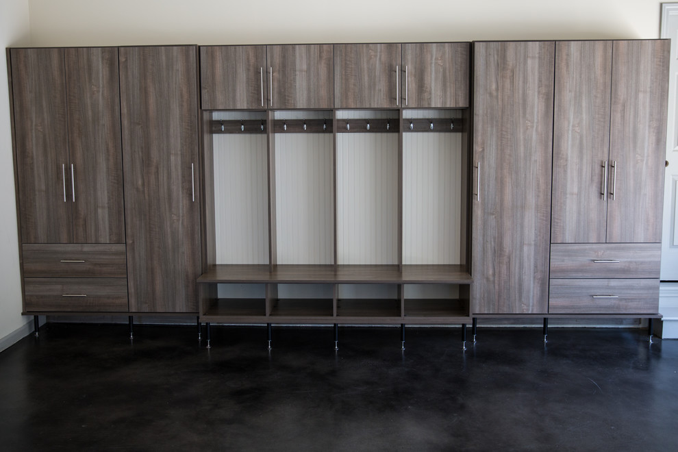 Garage System & Lockers - Milton, Georgia - Transitional - Garage ...