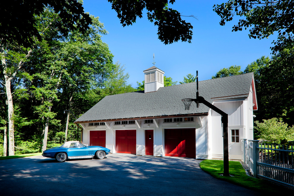 Garages & Carriage Houses - Traditional - Garage - by Platt Builders