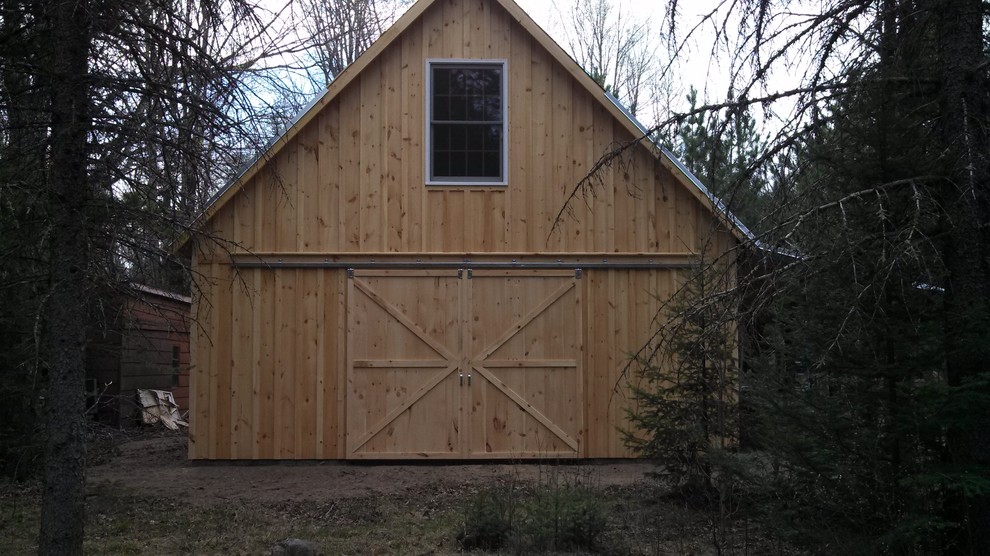 Garages - Farmhouse - Garage - Other - by Monk Construction LLC | Houzz