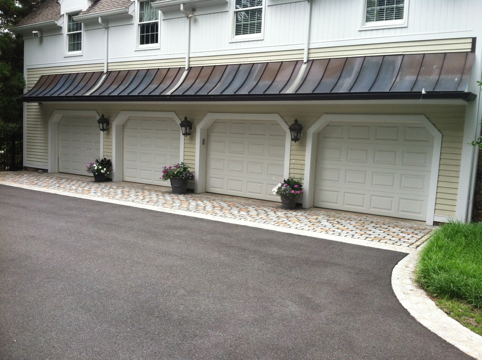 Granite Driveway block - Traditional - Garage - New York - by Signature ...
