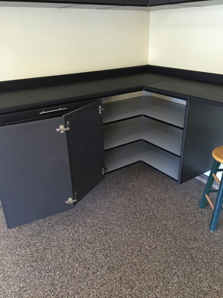 Great Garage Corner storage for Jason in Lenexa - Traditional - Garage ...