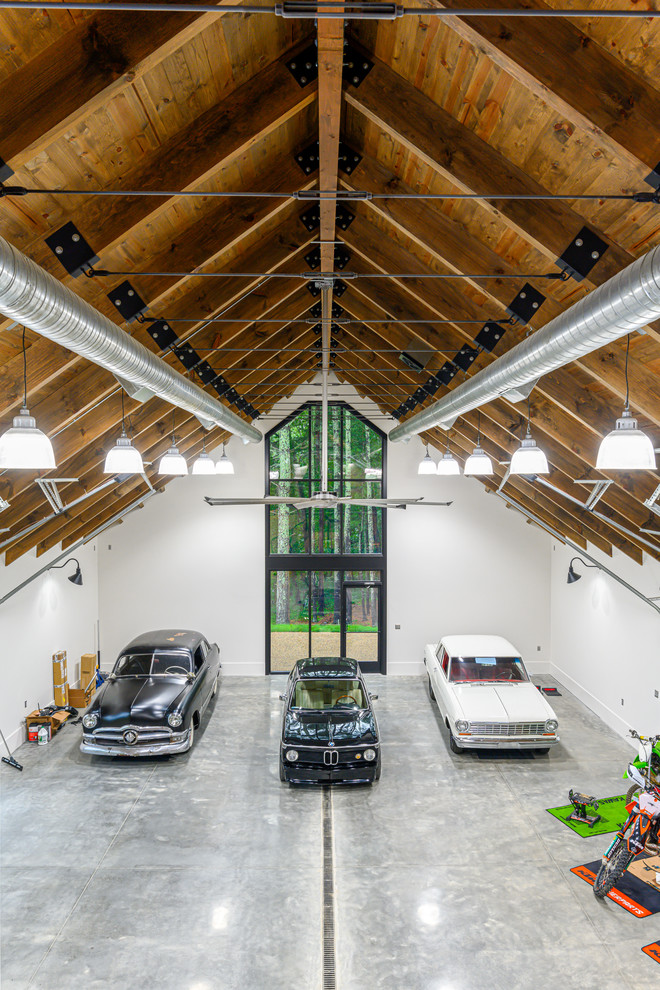 Hobby Barn - Rustic - Garage - Other - by ID.ology Interiors & Design ...