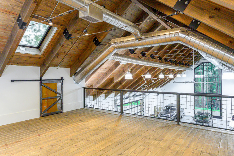 Hobby Barn - Industrial - Garage - Other - by Living Stone Design ...
