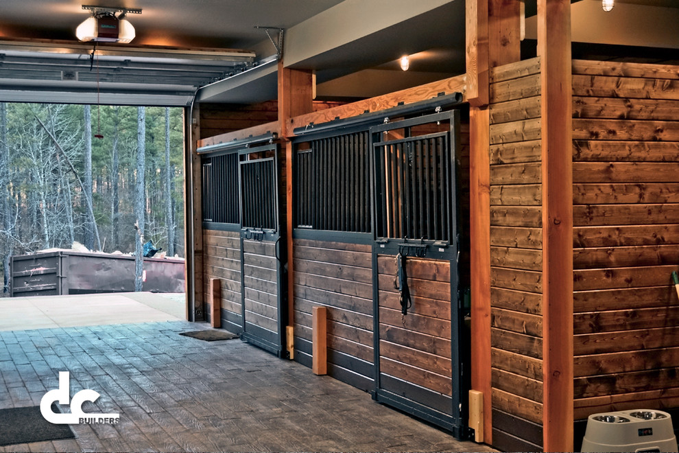 Horse Stalls - Rustic - Garage - Atlanta - by DC Builders | Houzz
