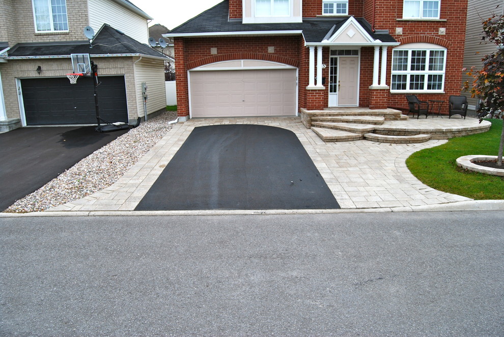 Interlock Driveways - Contemporary - Garage - Other - by Trim ...