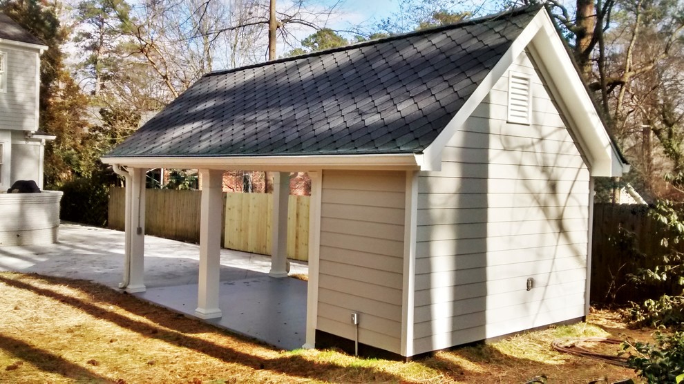 Inverness Carport - Traditional - Garage - Atlanta - by Penn Carpentry ...