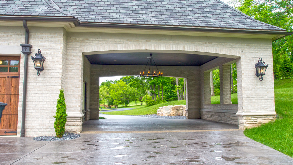 Jefferson Hills French Provincial Estate - Traditional - Garage - Other ...