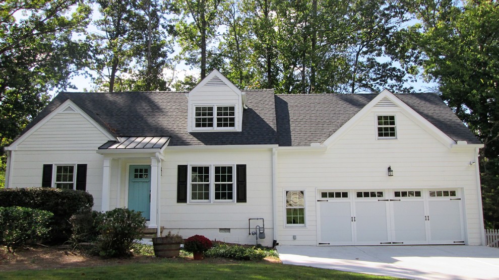 Keswick Ct - 2 story addition and 2 car garage - Traditional - Garage ...