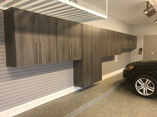 Lake Forest Garage and Basement - Rustic - Garage - Chicago - by Encore ...