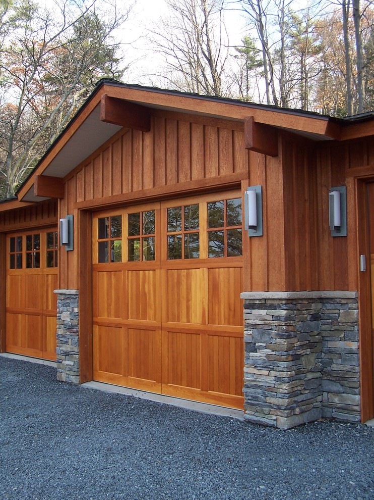 Lake House Remodel - Contemporary - Garage - New York - by Peter Steer ...