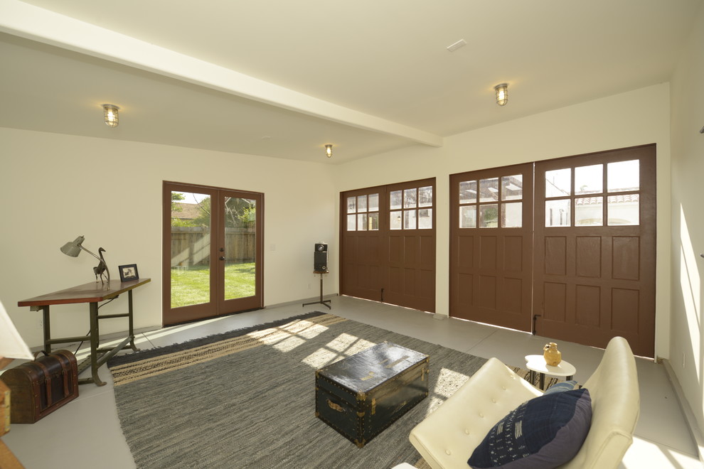 Los Angeles Spanish bungalow remodel - Mediterranean - Garage - Los ...