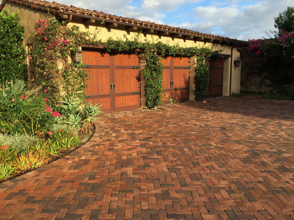Luxurious Pools and Driveways - Mediterranean - Garage - San Diego - by ...