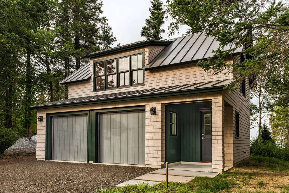 Maine Coast 2016 - Beach Style - Garage - Portland Maine - by Hamilton ...