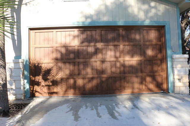 Martin Doors -- Athena Steel Door in Walnut Wood Grain Color. - Coastal ...