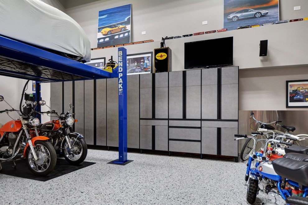 Mechanic's Dream Garage - Modern - Garage - Chicago - by Closet ...