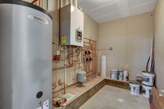 Mechanical Room - Modern - Garage - Denver - by Level 1 Homes | Houzz