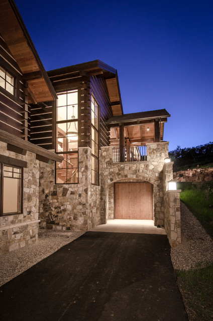 Meeker Resort Home - Rustic - Garage - Denver - by Damon Searles ...