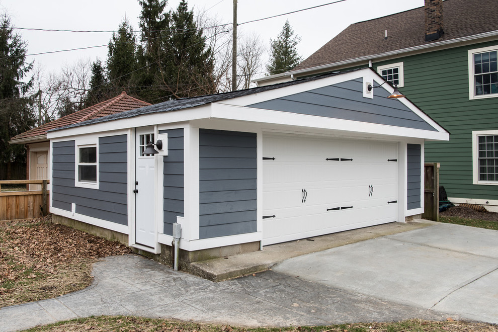 Meridian Kessler Colonial Home Remodel - Garage - Indianapolis - by ...