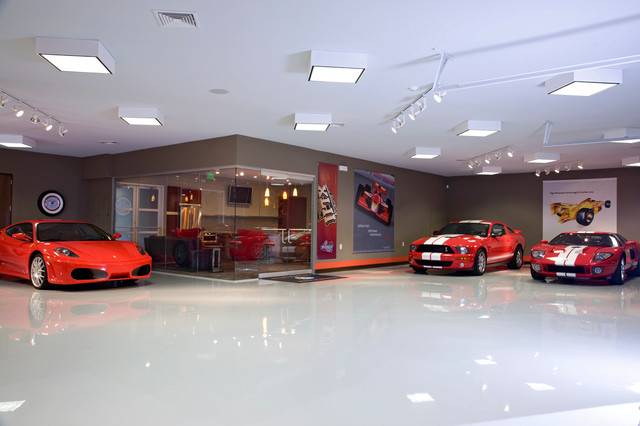 Giant Modern Garage Haven Large Ribbed Modern Up And Over Garage Door
