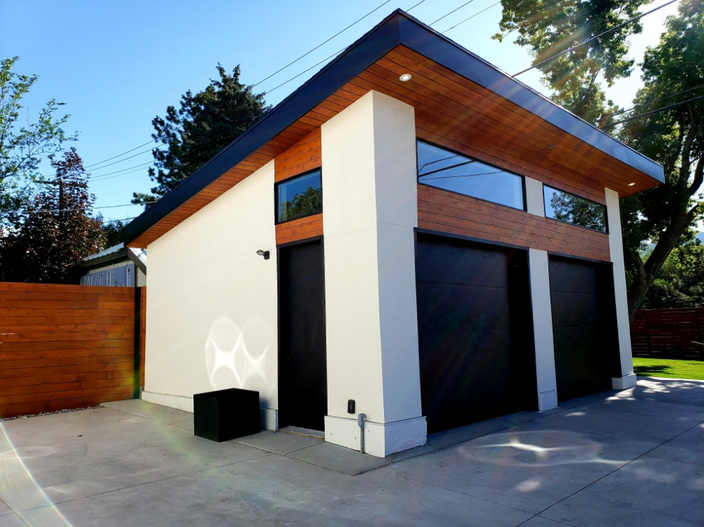 Modern Garage - Modern - Garage - Salt Lake City - by Built by Design ...