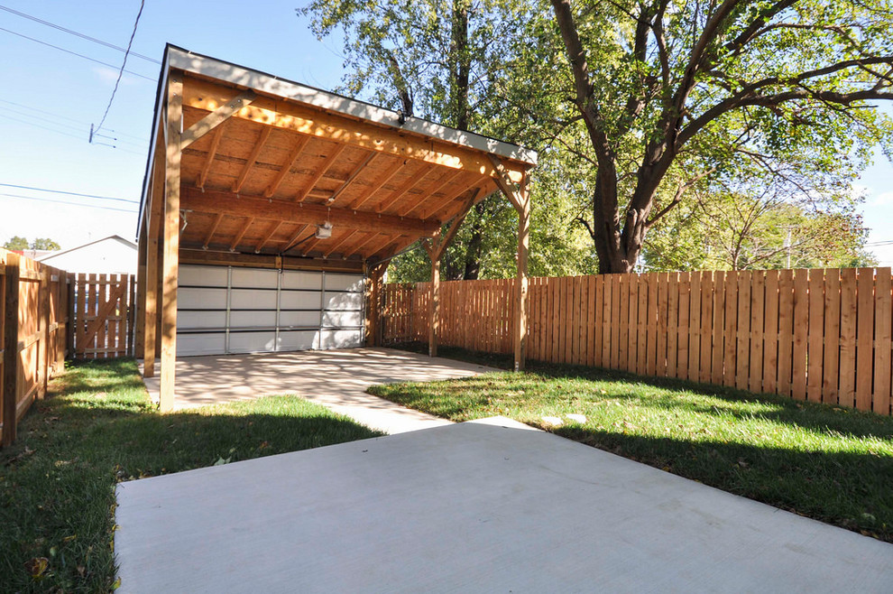 Modern Urban infill - Modern - Garage - St Louis - by Curtiss W. Byrne ...