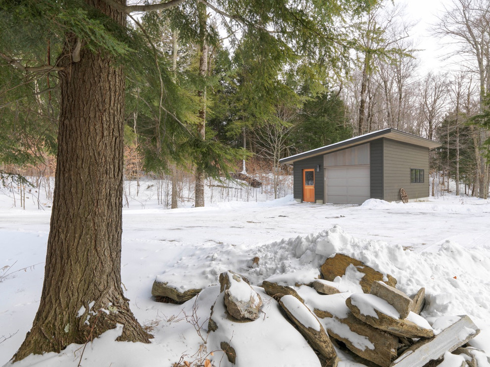 Mountain Cabin - Modern - Garage - Burlington - by Joan Heaton ...