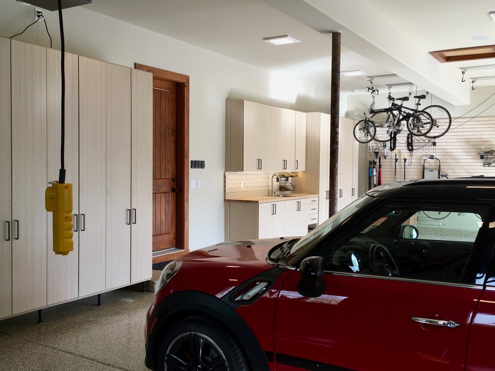 Multi-Function Garage - Contemporary - Garage - Chicago - by CLOSET ...