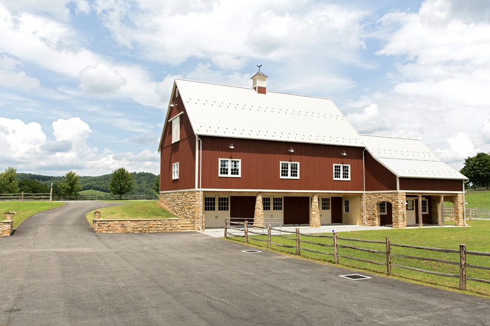 Nelson Farm - Farmhouse - Garage - Other - by King Construction Company ...