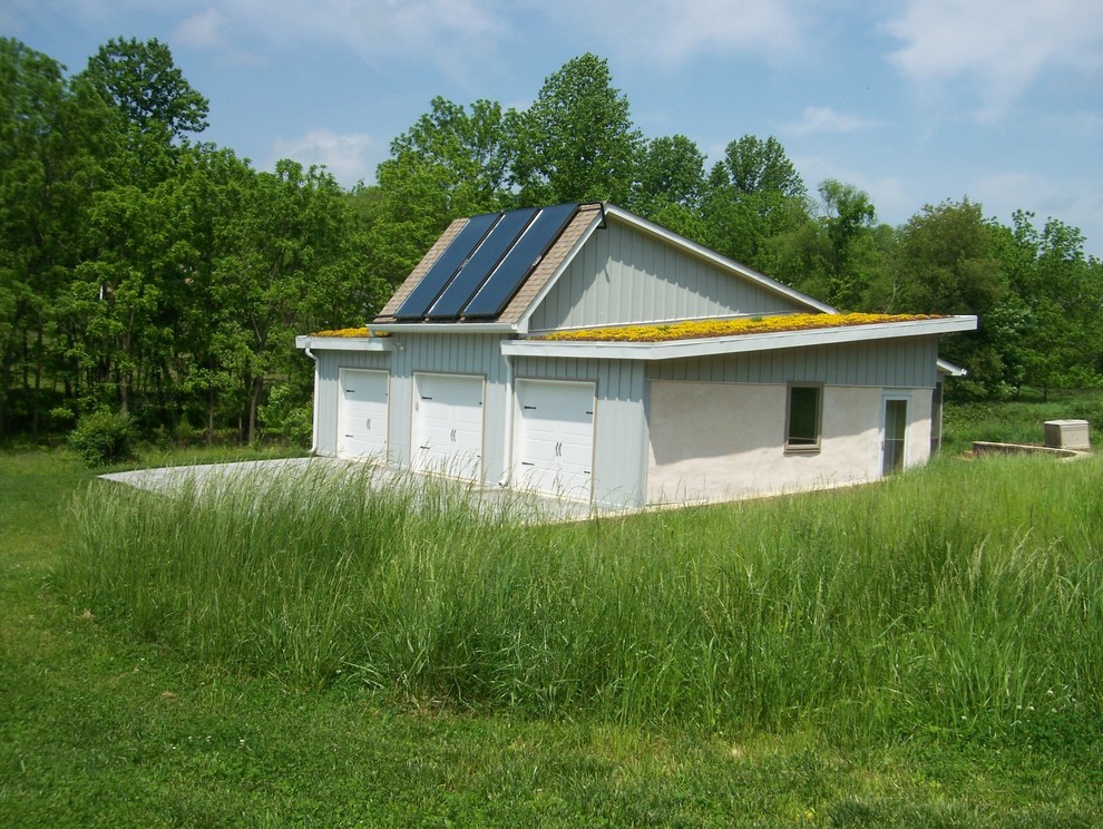 Net Zero Garage - Contemporary - Garage - Baltimore - by Greenbuilders ...