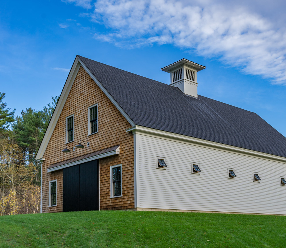 New England Barn - Farmhouse - Garage - Boston - by Cummings ...