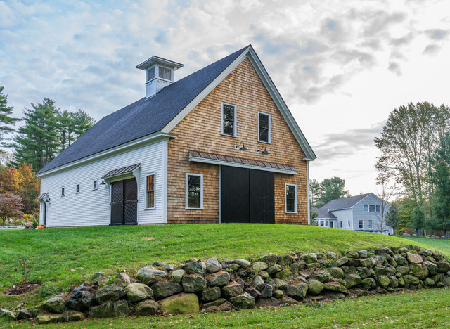 New England Barn - Campagne - Garage - Boston - par Cummings ...