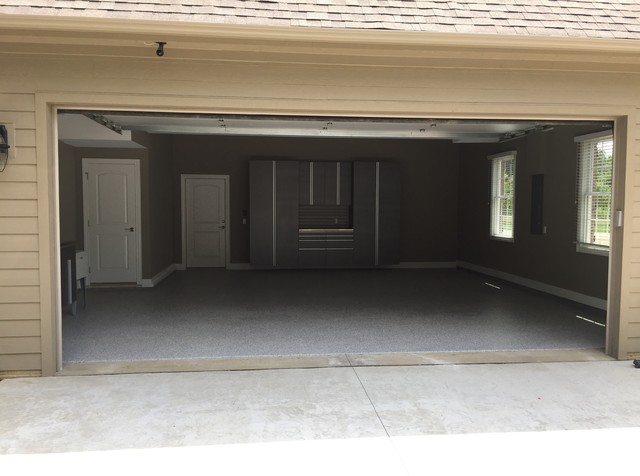 New Garage Addition - Modern - Garage - Detroit - by Custom Storage ...