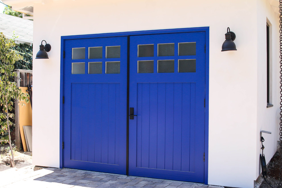 Oakland Custom Wood Carriage House Garage Doors - Garage - San ...