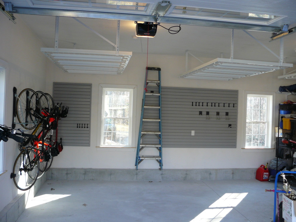 Overhead Garage Storage - Modern - Garage - Boston - by Clear Space ...