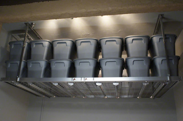 Overhead Storage - Modern - Garage - Phoenix - by Midlands Storage ...