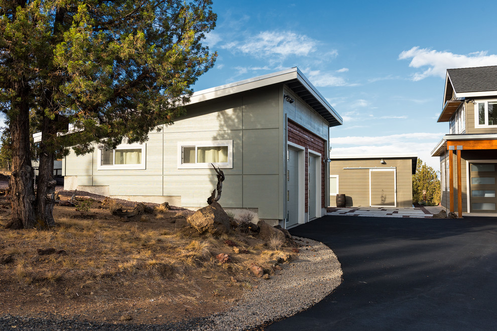 Parno Whole House and Outbuilding Remodel - Contemporary - Garage ...