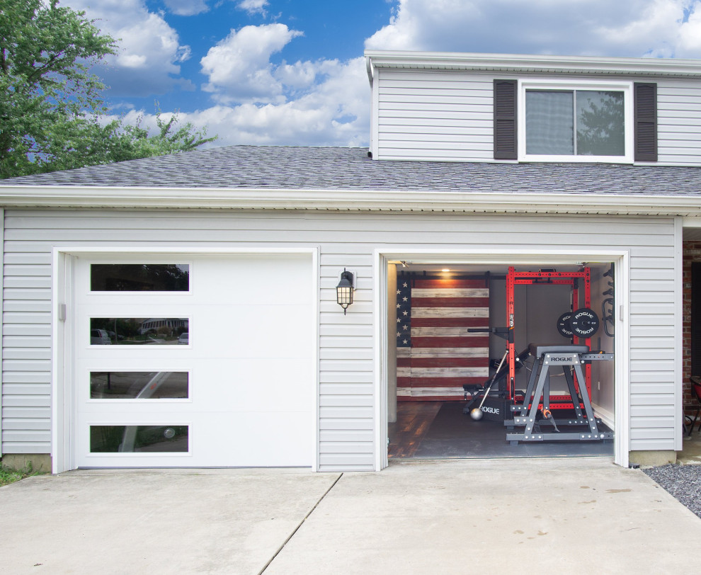 Patriotic Garage Conversion - Rustic - Garage - Philadelphia - by ...