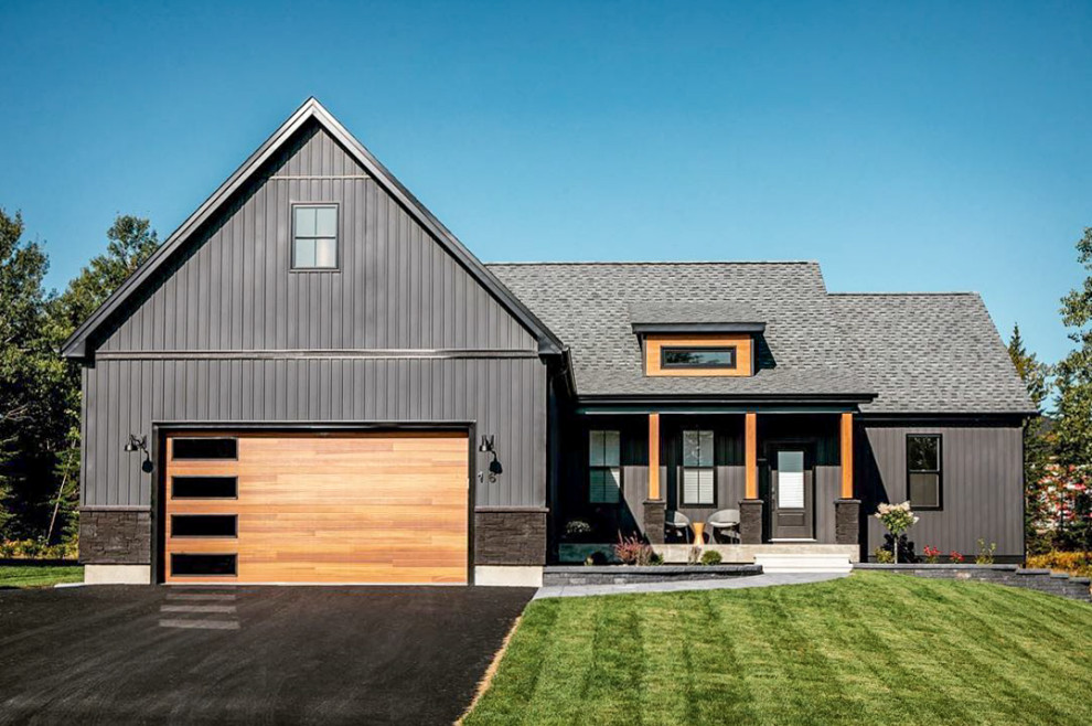 Planks in Cedar - Contemporary - Garage - Chicago - by C.H.I. Overhead ...