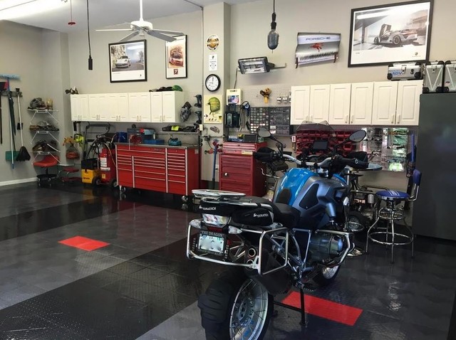 RaceDeck Garage Flooring - Custom Home Garage with TuffShield ...