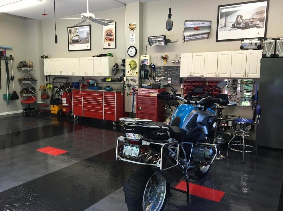 RaceDeck Garage Flooring - Custom Home Garage with TuffShield ...