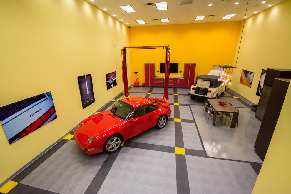 RaceDeck - Incredible Home Garage / Man Cave / Show Garage - Modern ...